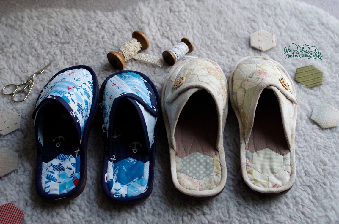 Wrap Slippers Pattern and Soles Kit Set (sole 003) for Sewing - Etsy UK