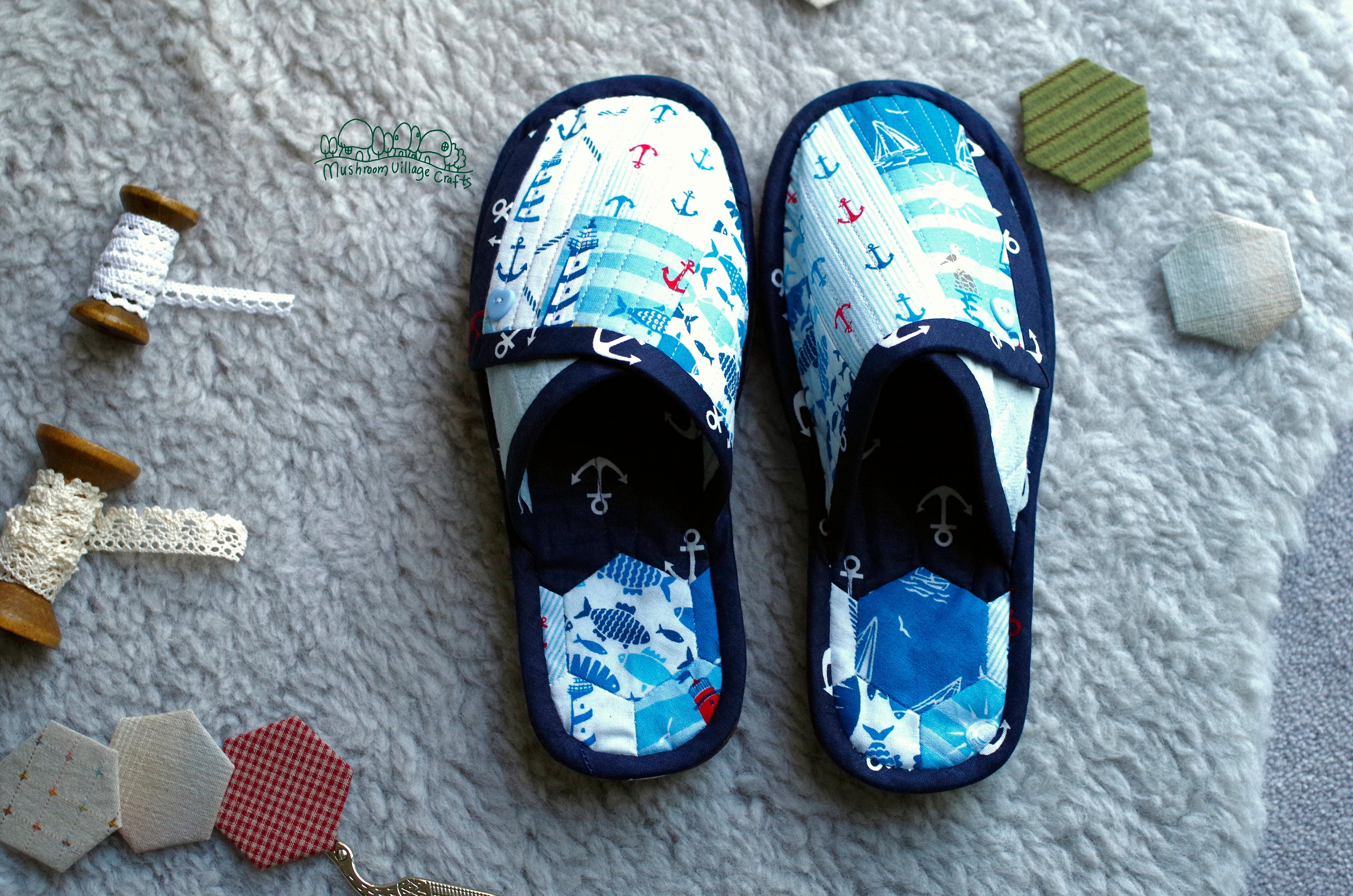 Wrap Slippers Pattern and Soles Kit Set (sole 003) for Sewing - Etsy UK