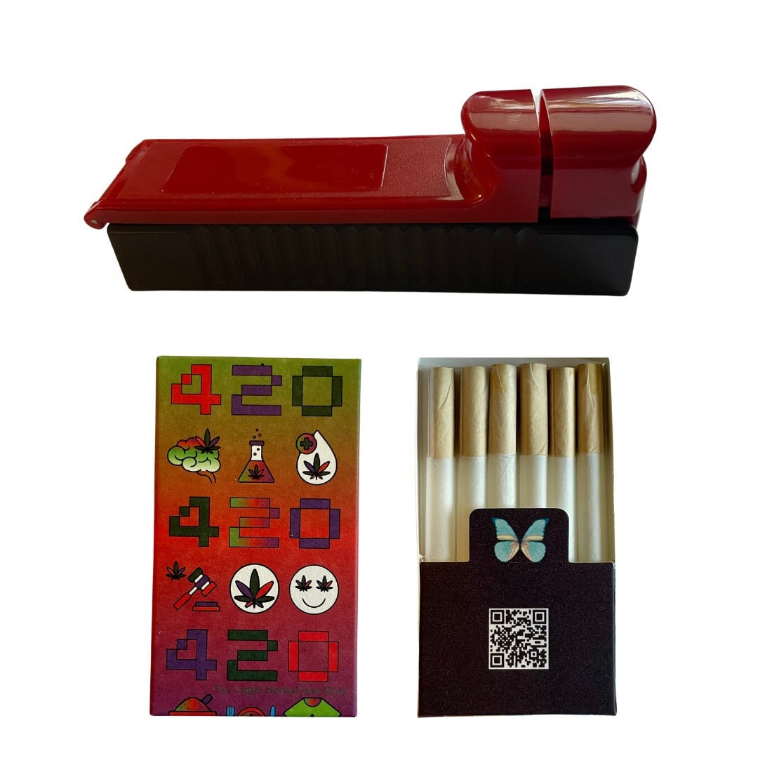 Biodegradable Pre-rolled Tubes With Tube Shooter, Cigarette Roller ...