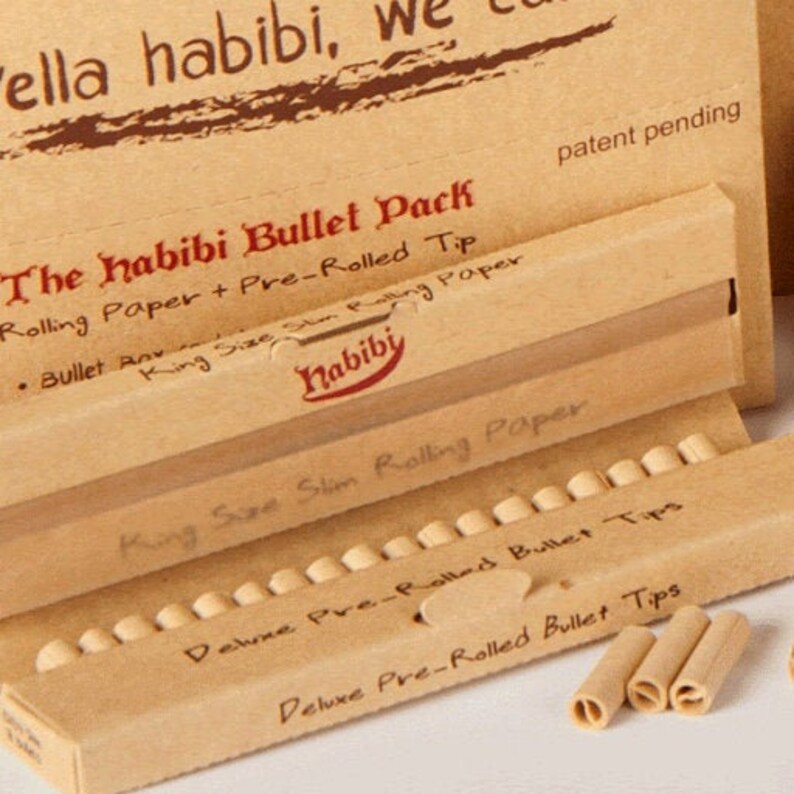 Habibi 2 in 1 BULLET PACK 7mm Biodegradable Pre-rolled - Etsy