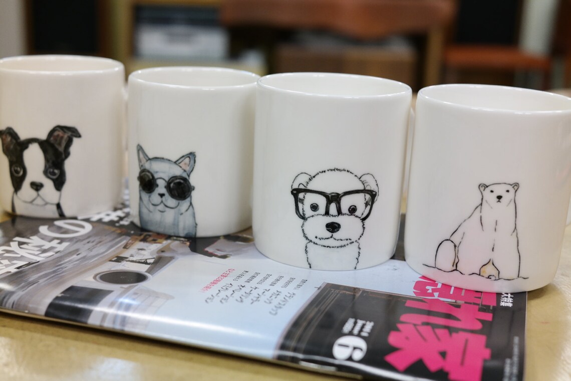 Custom Made Pet Mug Hand Painted Animal Mug Cup - Etsy