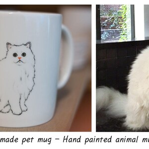 Custom Made Pet Mug Hand Painted Animal Mug Cup Personalized Mug ...