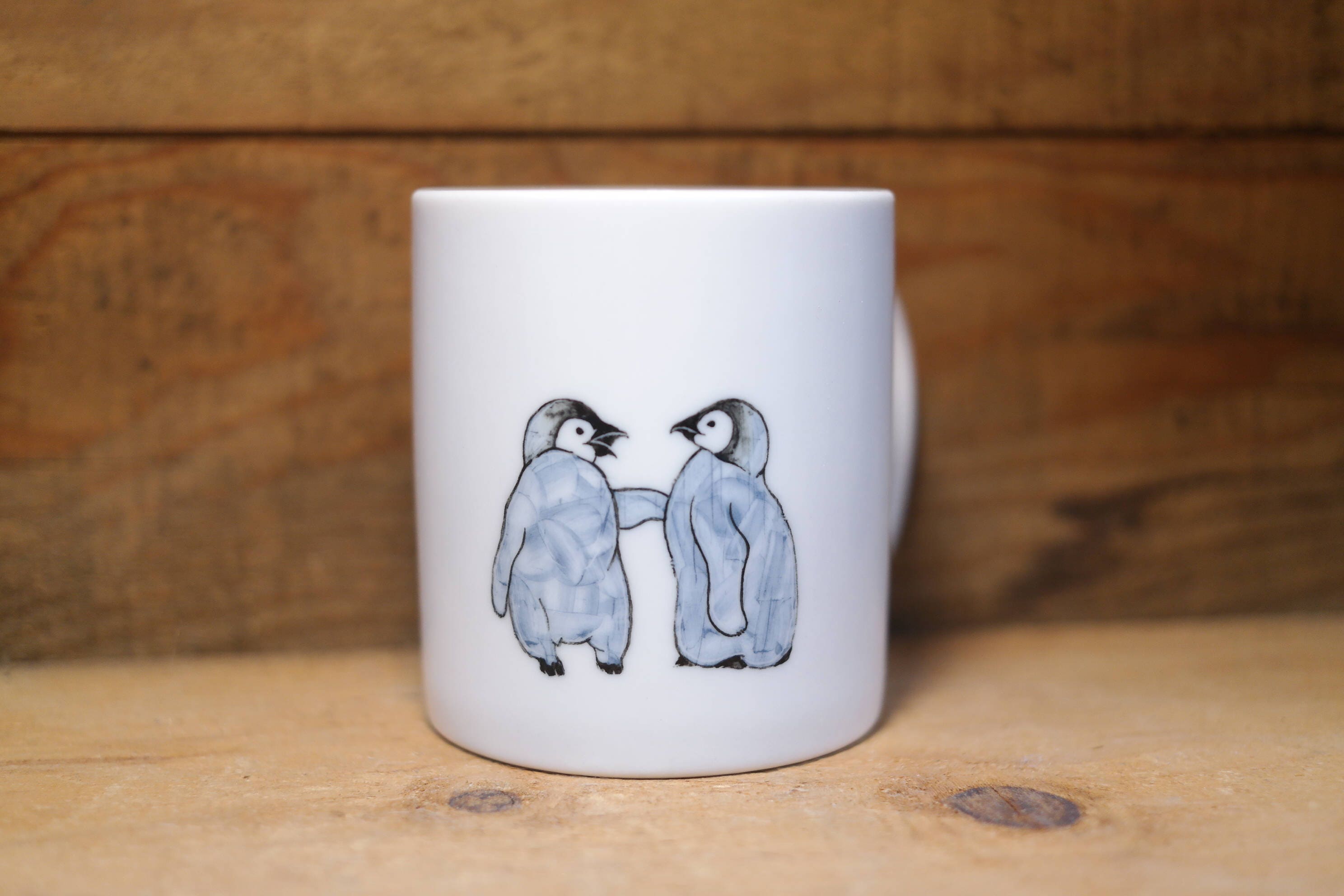 Hand painted animal mug cup Cute mug cup Baby Penguin mug | Etsy