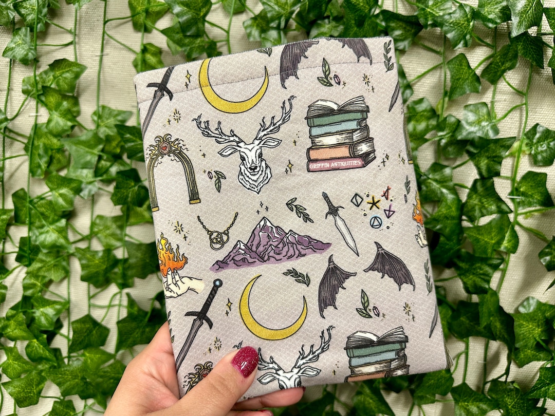 Grey SJM Maasiverse Book Sleeve, Crescent City Cozy, Throne of Glass ...