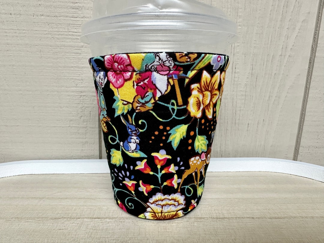 VB Iced Coffee Sleeve, Floral Coffee Cup Cozy, Magic Starbucks Cup ...