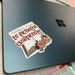 Emotionally Attached to Fictional Characters Sticker, Book Boyfriend ...
