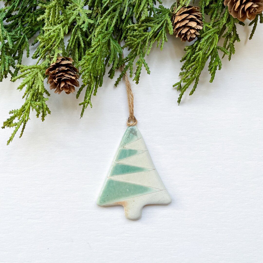 Soda Fired Tree Ornament - Etsy