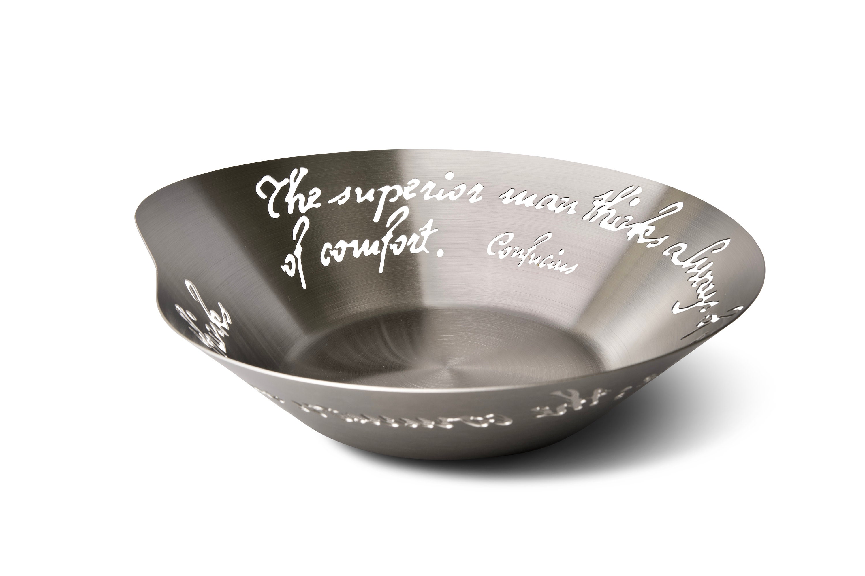 Confucius Laser Cut Stainless Steel Fruit Basket - Etsy