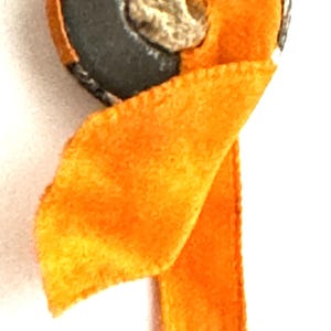 Flapper Button: 1920s Silk Ribbon - Etsy