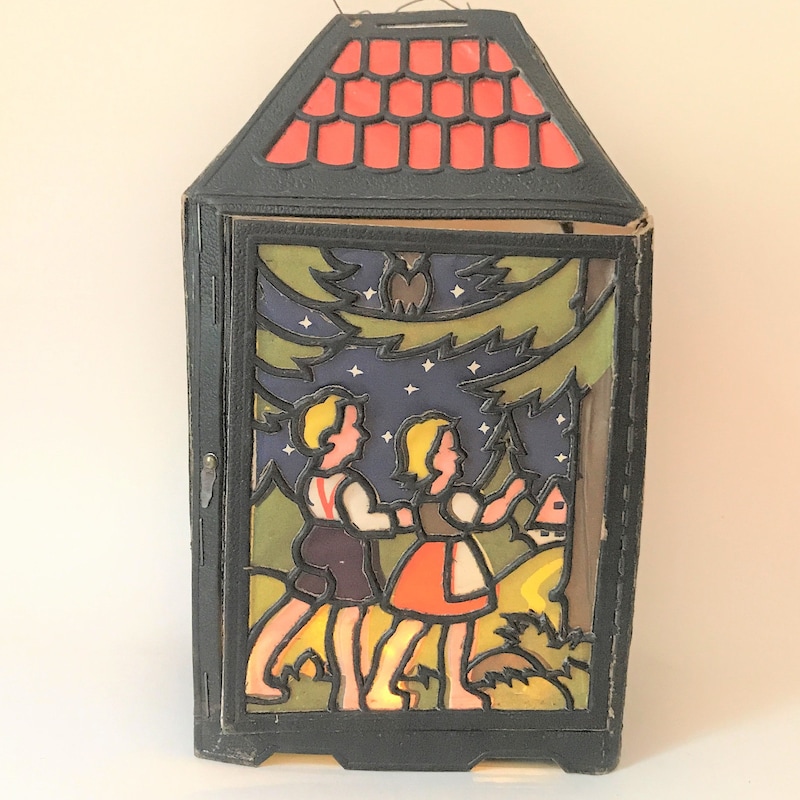 Antique Paper Lantern - Etsy