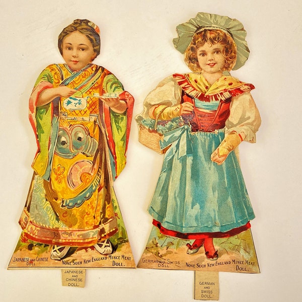 Antique Paper Doll - Etsy