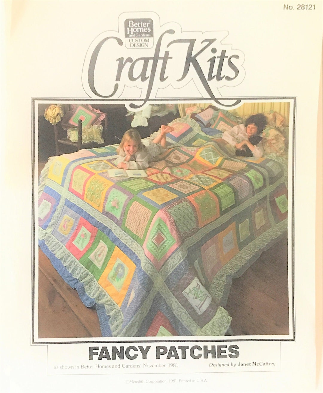 Vintage Fancy Patches Kit: Better Homes and Gardens Custom Designed ...