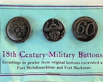 18th Century Buttons | Etsy