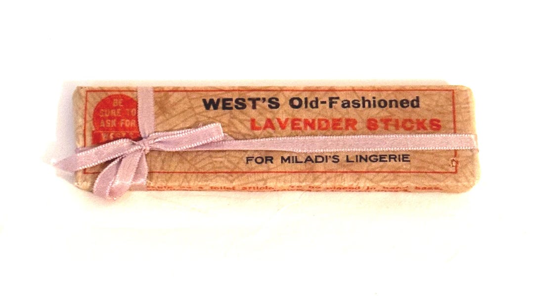 Vanity Collectible: Antique Lavender Sticks - Etsy