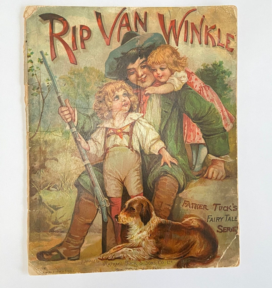 Rip Van Winkle: Father Tuck's Fairy Tale Series 1890s - Etsy