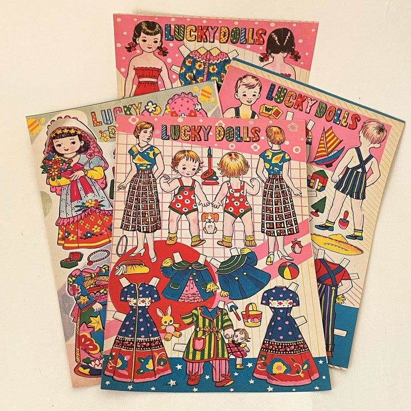 1950s Paper Dolls - Etsy