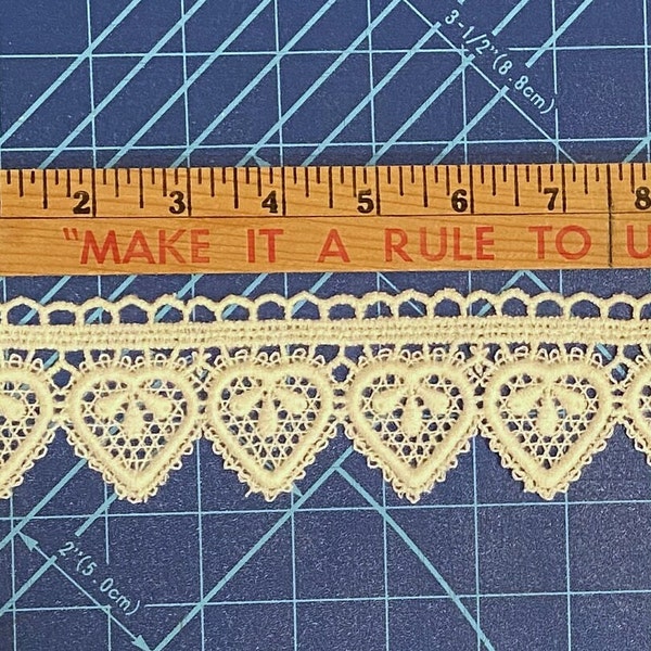 Heart Lace Trim - Etsy
