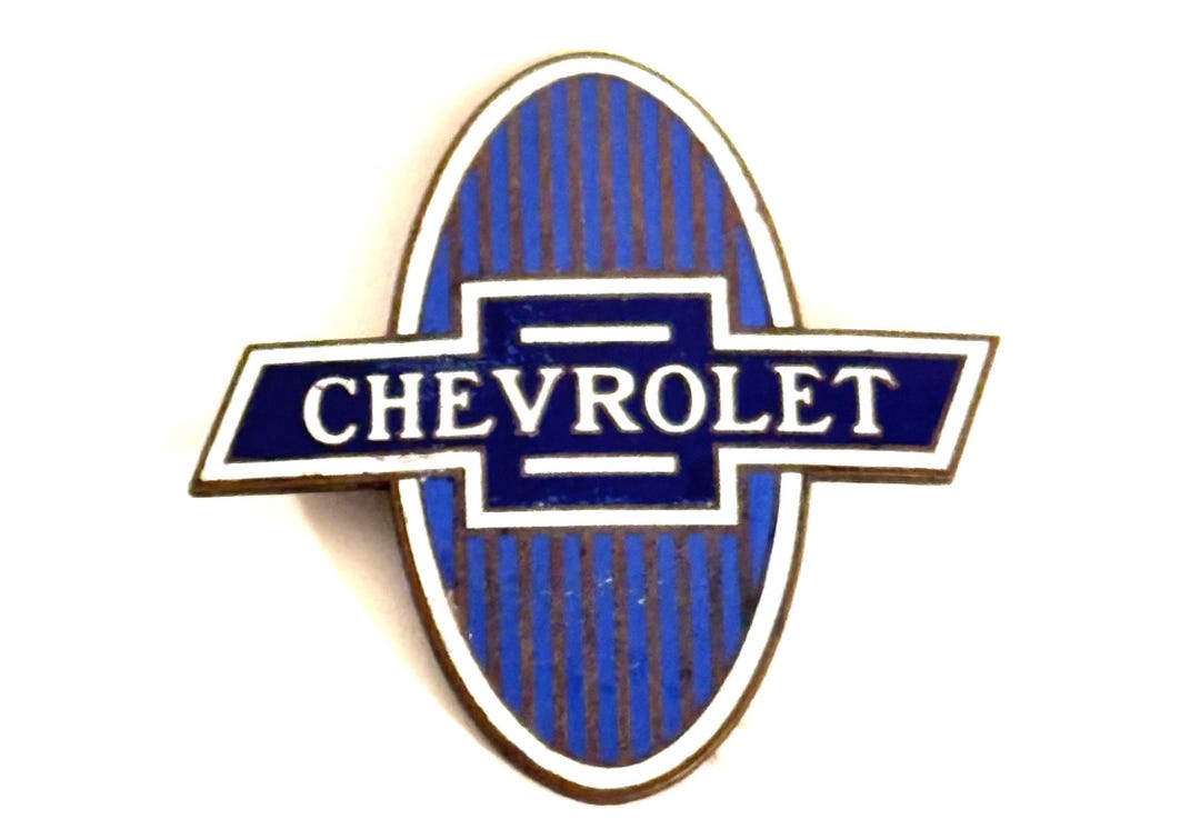 Antique Chevrolet Car Emblem - Etsy