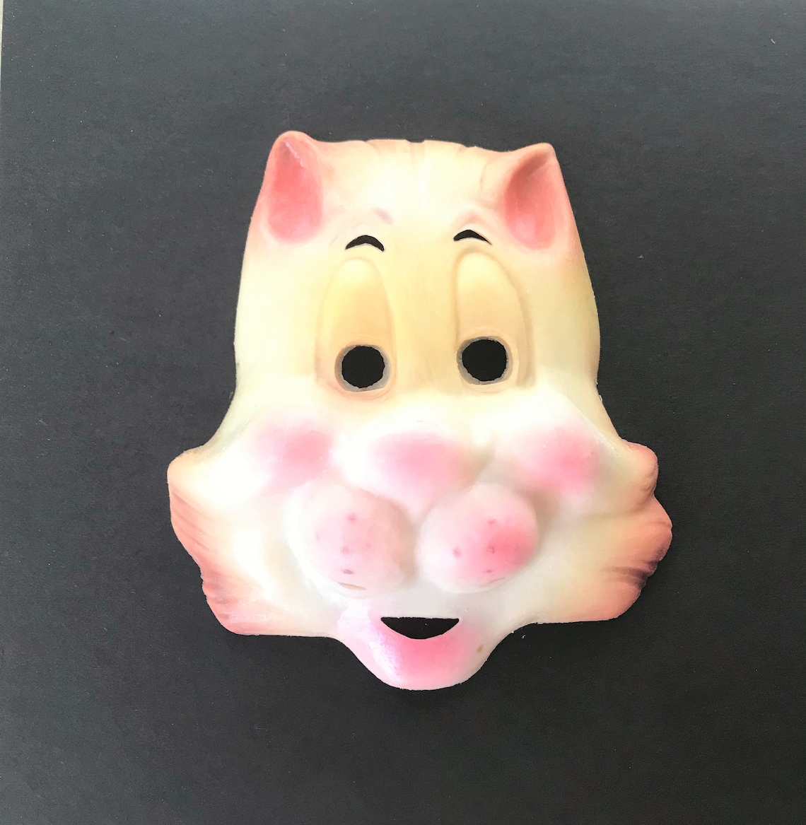 Vintage Cat Halloween Mask | Etsy