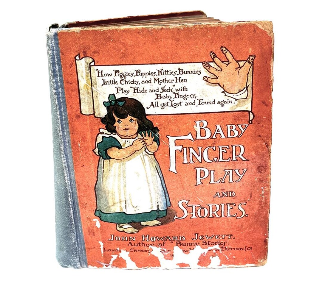 Antique Children's Book: "baby Finger Play and Stories" - Etsy