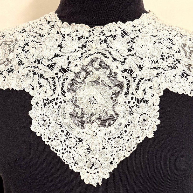 Antique Lace Collar - Etsy
