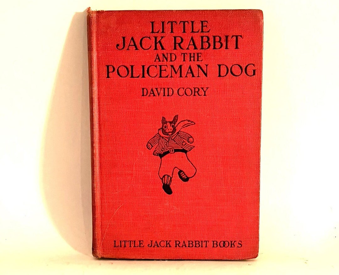 Little Jack Rabbit and the Policeman Dog: 1925 Antique Book - Etsy