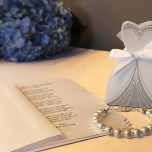 Wedding Bracelet and Personalized Poem or Note for Your Daughter, the ...