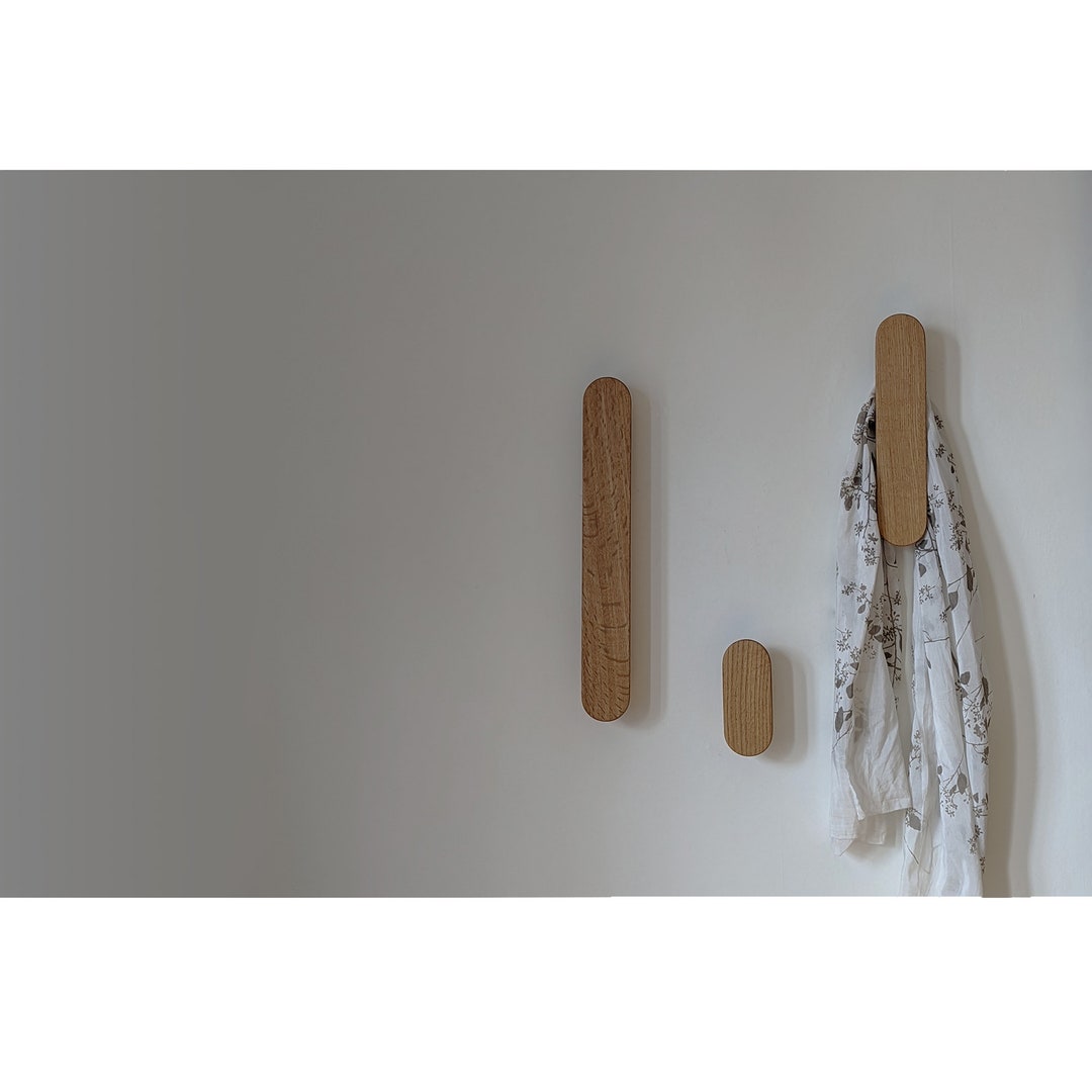 Vertical Wall Hook Wall Hook Wood Hook Coat Hook Hook for - Etsy
