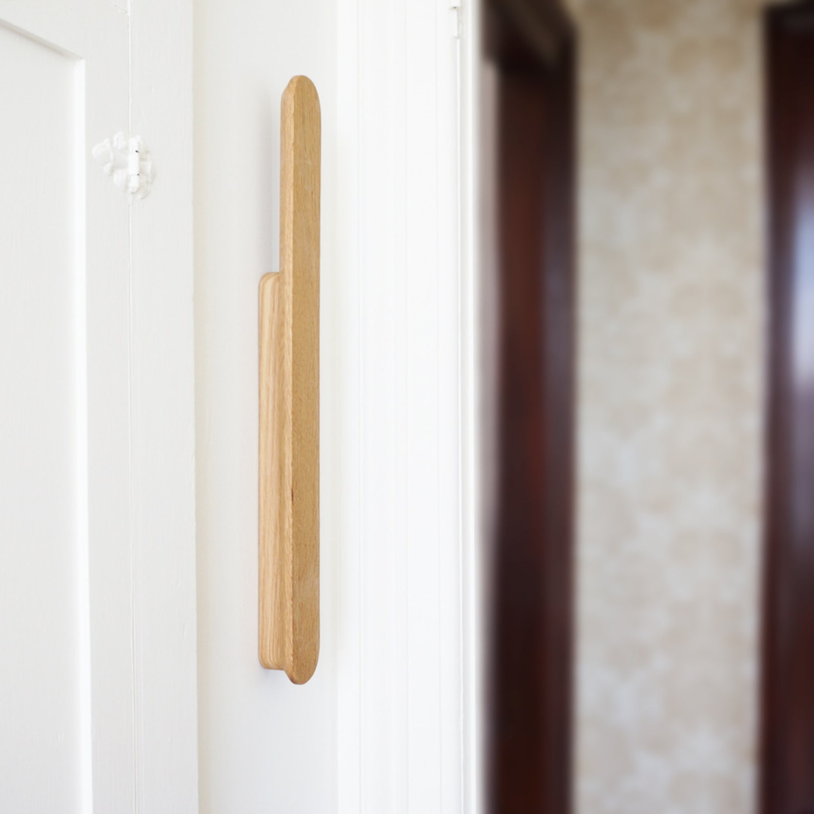 Vertical Wall Hook Wall Hook Wood Hook Coat Hook Hook for - Etsy