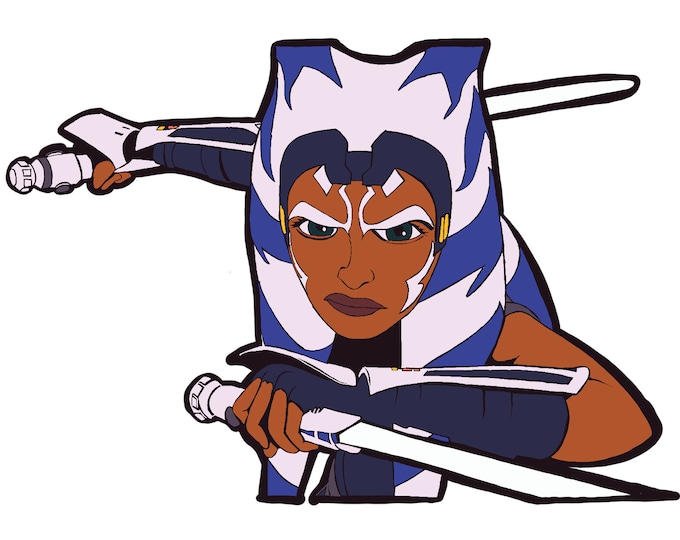 Ahsoka Tano Star Wars Ahsoka SVG Star Wars SVG Cricut Cut File Png Jpg ...