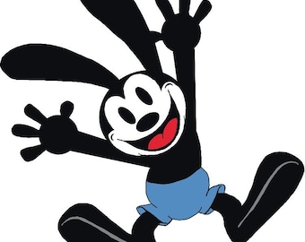 Oswald the Lucky Rabbit Svg File - Etsy UK