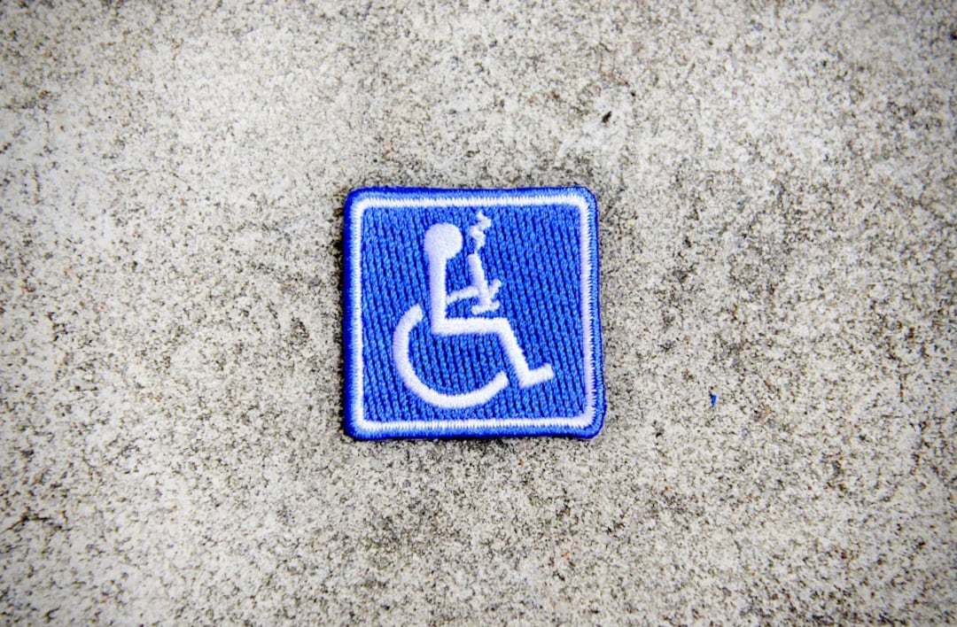 Medical Marijuana Handicap - Patch - Etsy