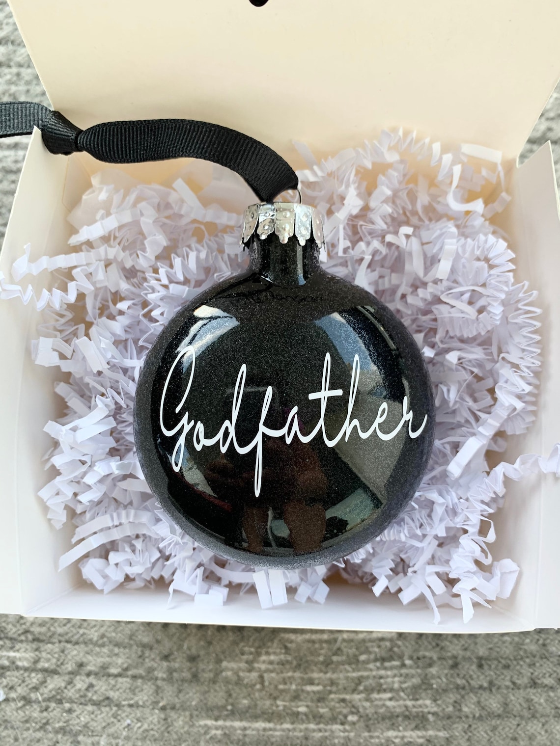 Godfather Ornament Godfather Gift Godfather Proposal Gift - Etsy