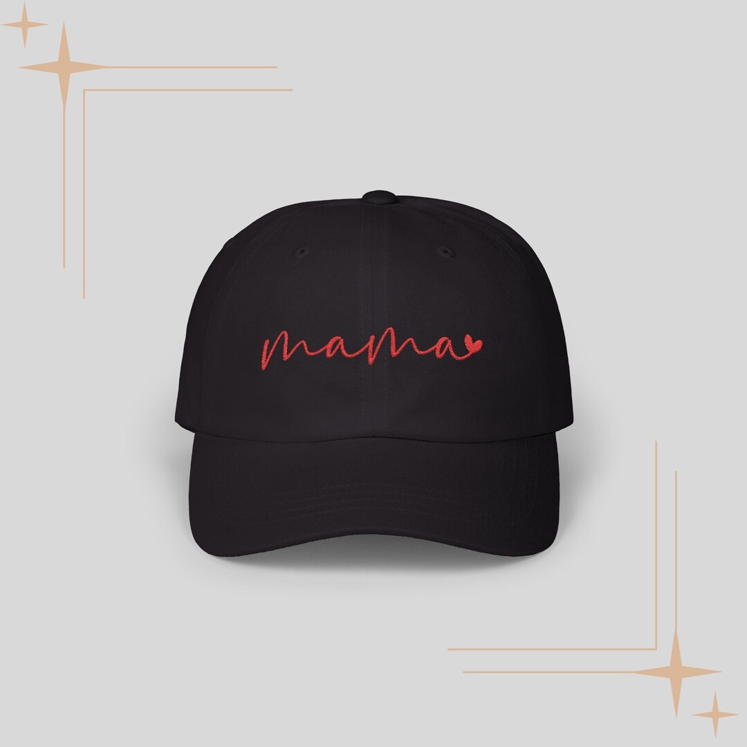 Mama Embroidered Hat, Mama Ballcap, Stylish Baseball Hat for Moms, Gift ...