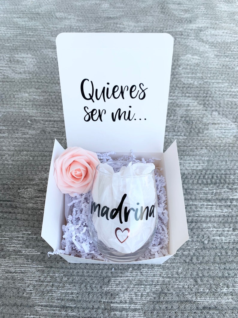 Madrina Gift Madrina Proposal Godmother Proposal Gift - Etsy