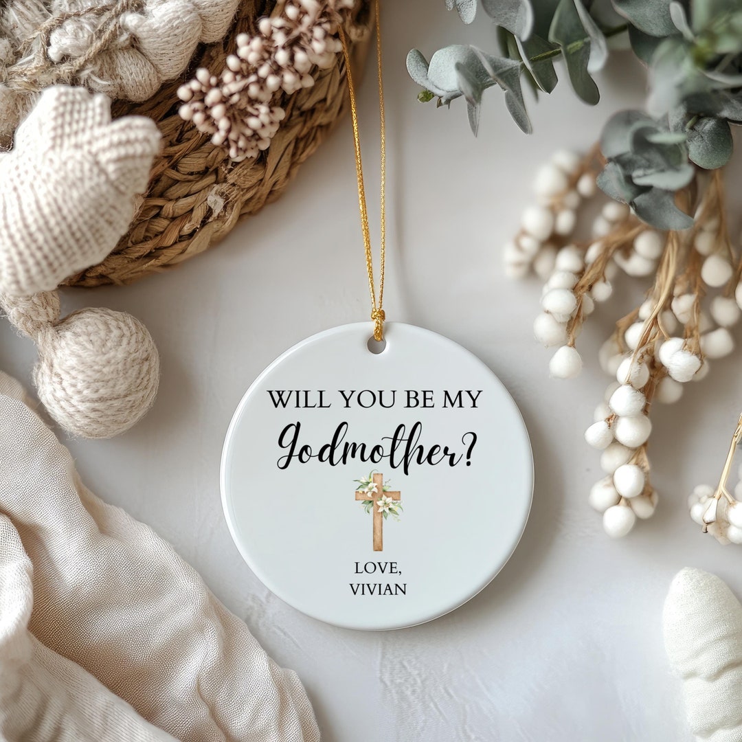 Will You Be My Godmother , Godmother Proposal Gift, Godmother Gift ...