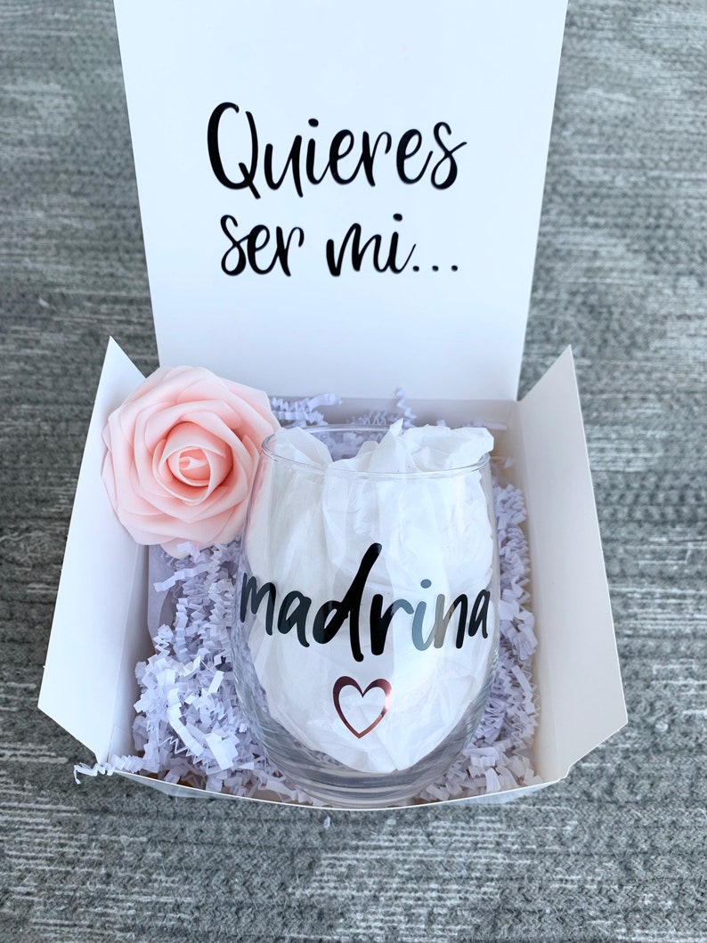 Madrina Gift Madrina Proposal Godmother Proposal Gift - Etsy