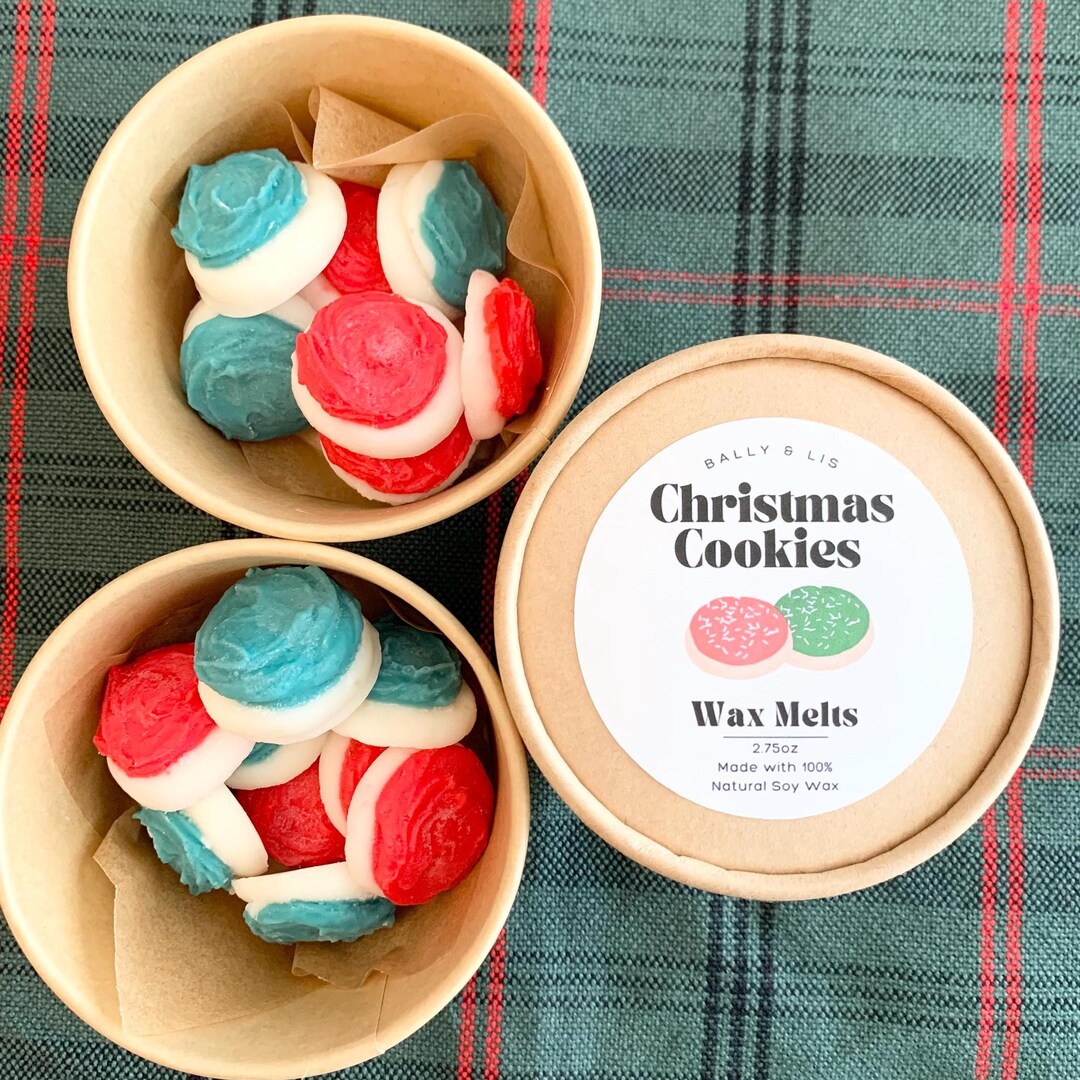Christmas Cookie Wax Melts, Winter Soy Wax Melts - Hand-poured ...
