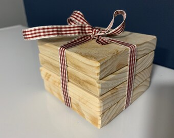 Wood coasters | Etsy