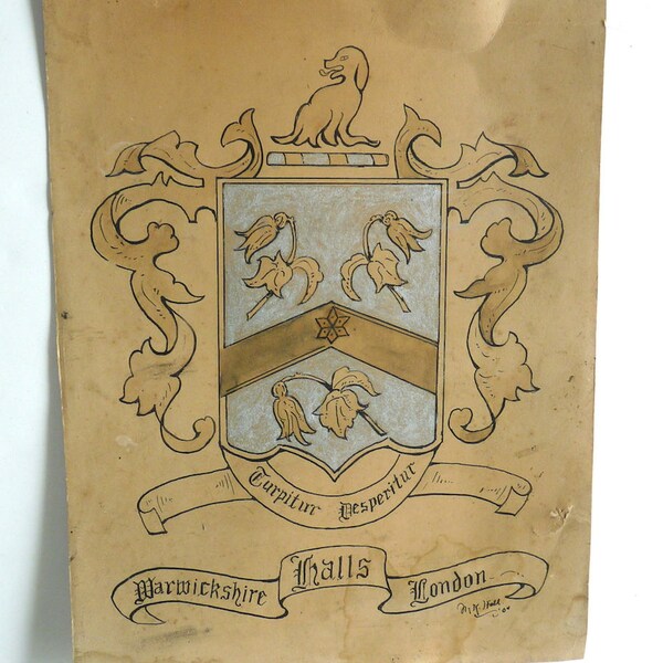 Family Crest Drawing - Etsy