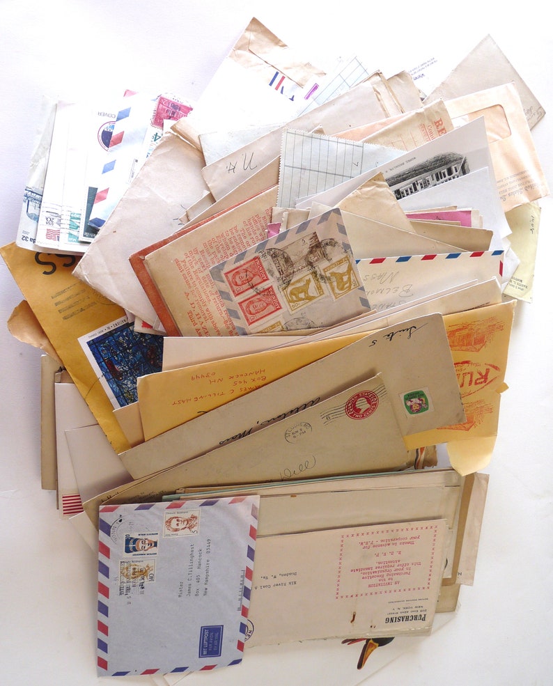 Lot Postal History Covers Advertising Invoices Vintage Antique 1850 ...