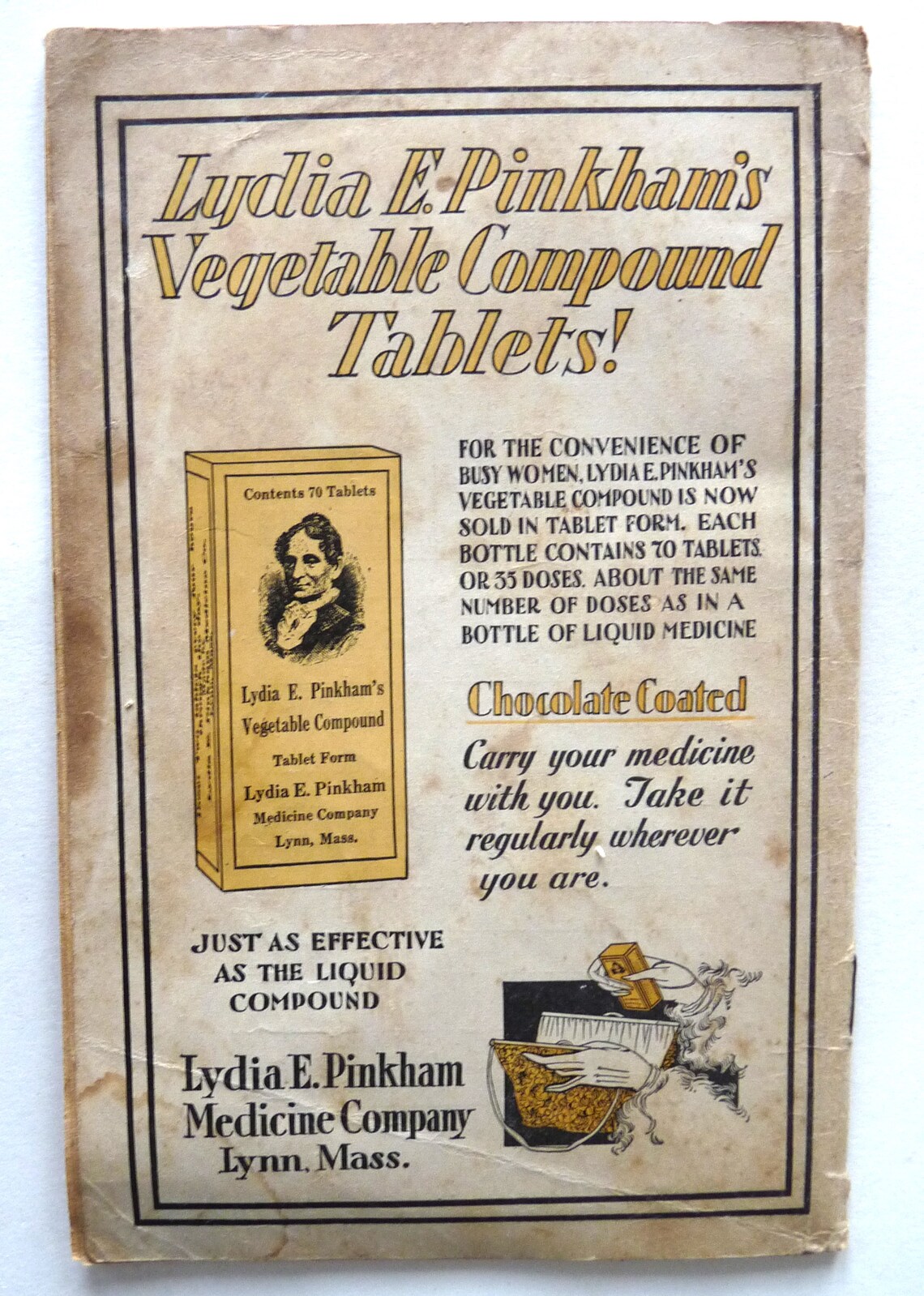 Come Into the Kitchen Lydia Pinkham Advertising Cookbook Vintage 1930 ...