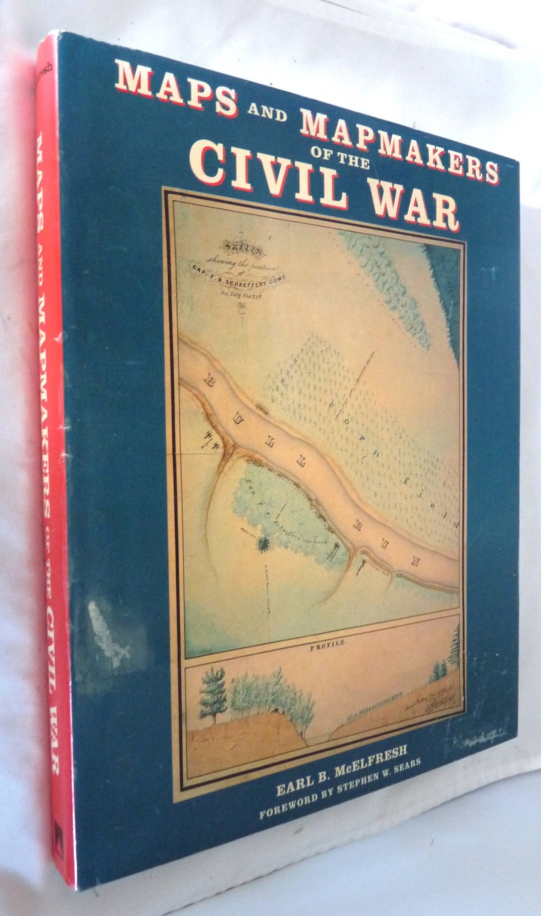 Maps Mapmakers Civil War Mcelfresh Vintage Book US Military - Etsy