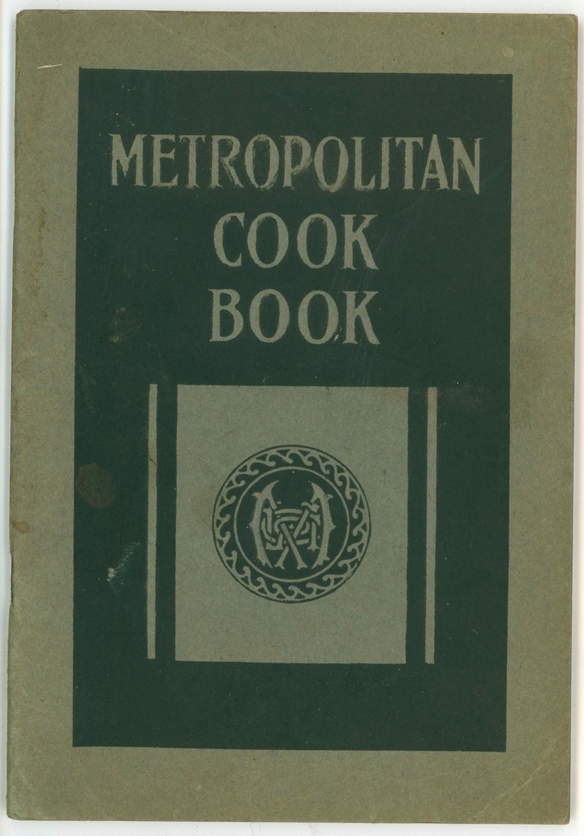 Metropolitan Cook Book 1922 Vintage Life Ins Co Cookbook - Etsy