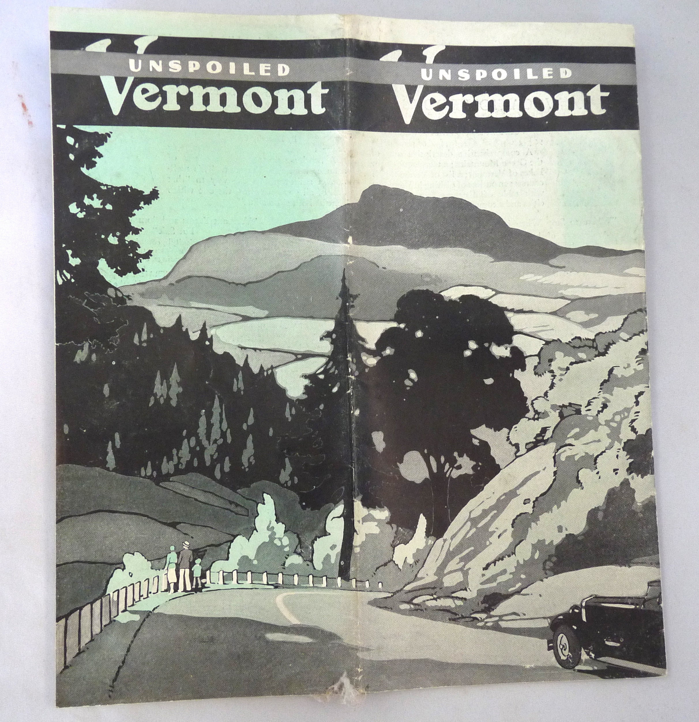 Vintage Unspoiled Vermont Travel Tourist View Booklet 1920s Antique ...