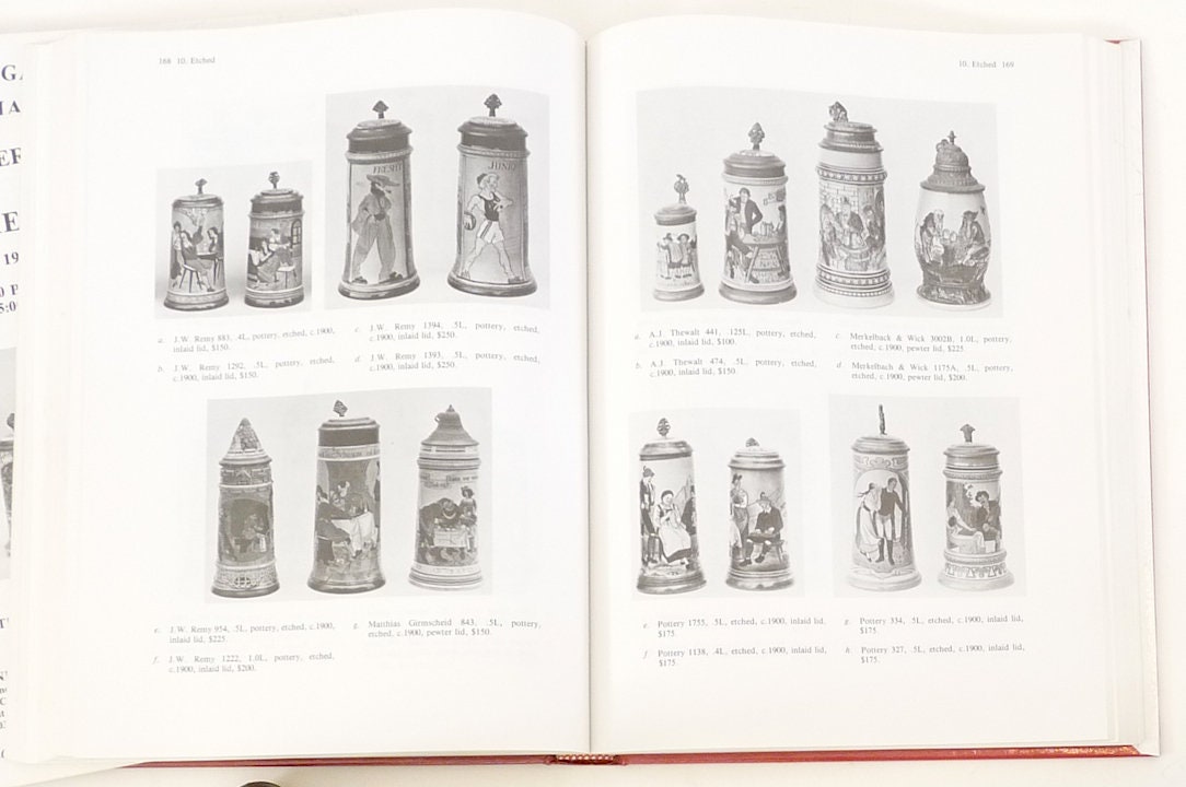 Stein Book Kirsner Mettlach Other Steins Collecting Priced & Auction ...