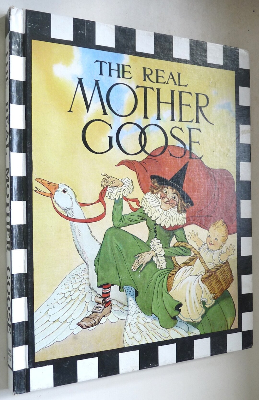 Real Mother Goose Classic Children’s Book Blanche Wright Illustrator ...