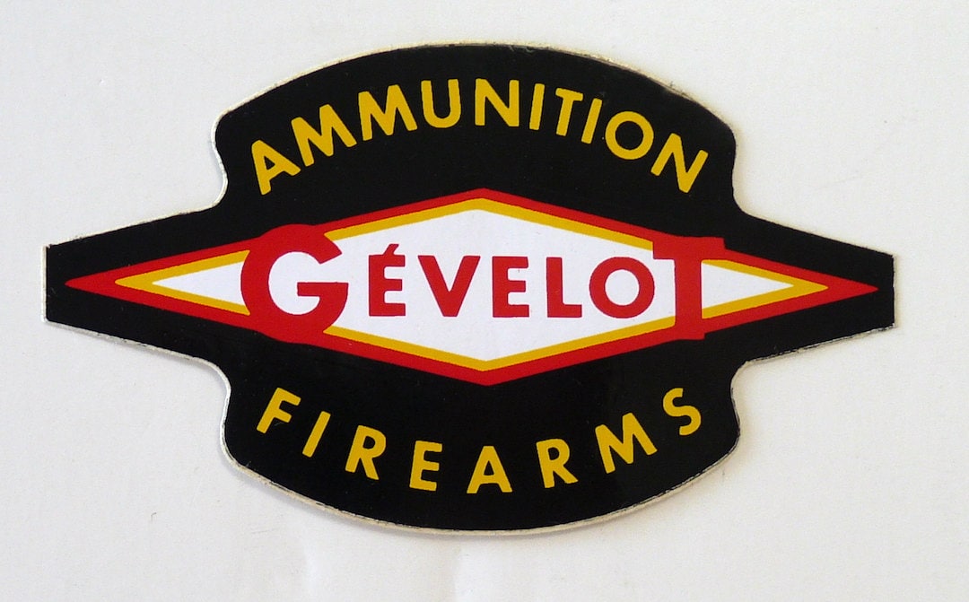 Gevelot Ammunition Firearms Advertising Sticker Vintage Soporting ...