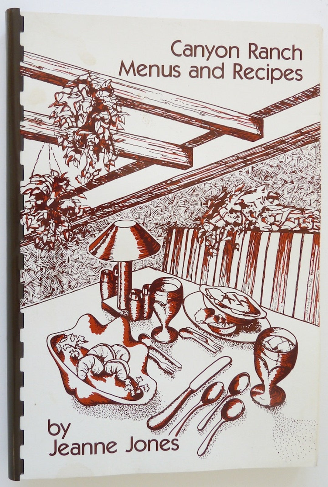 Canyon Ranch Menus Recipes Jones Vintage Cookbook Tucson Arizona Spa ...