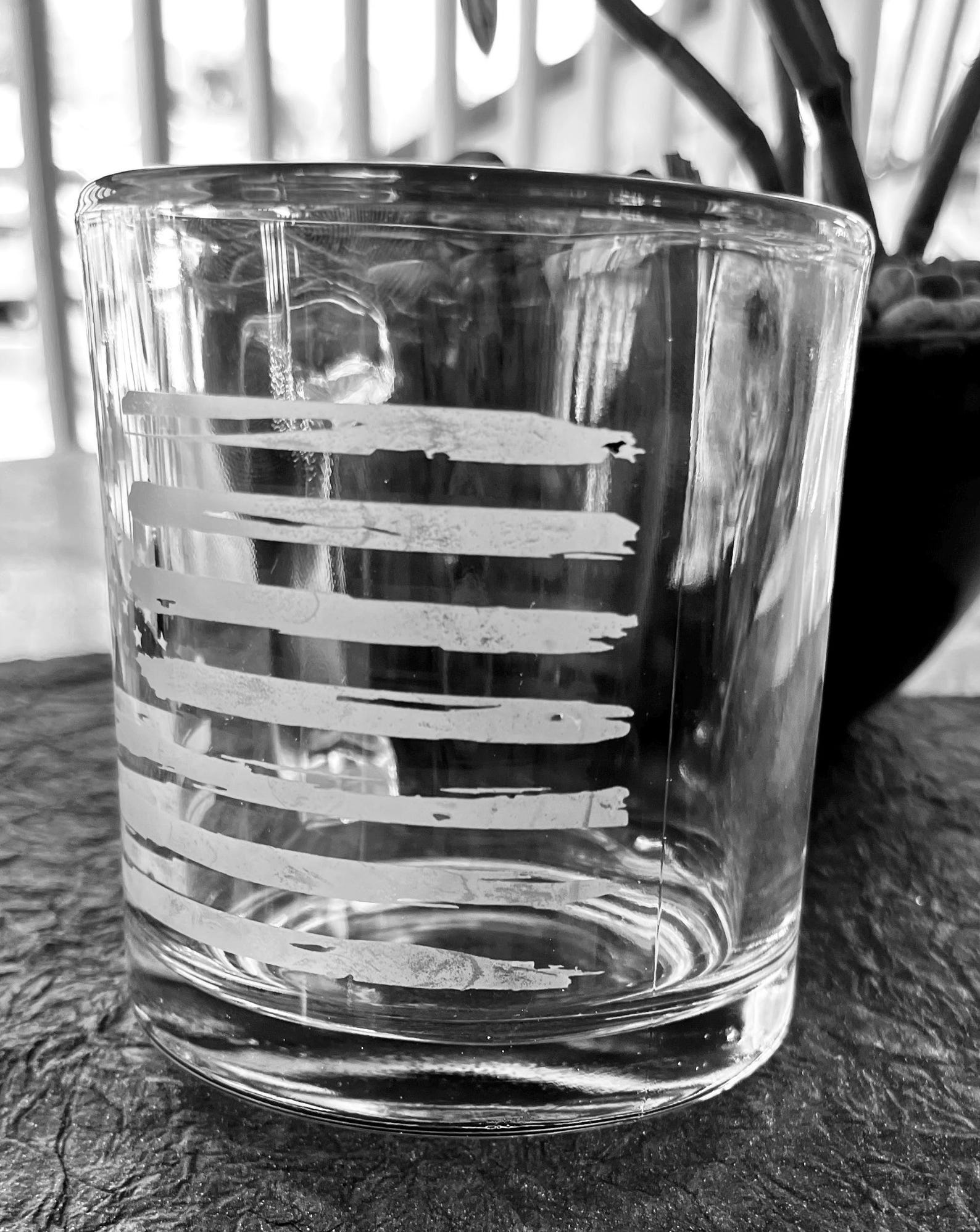 American Flag Glass Coffee Cup - Etsy